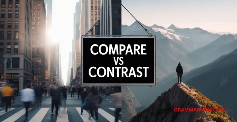 Compare vs Contrast: Definitions, Differences, and Examples ...