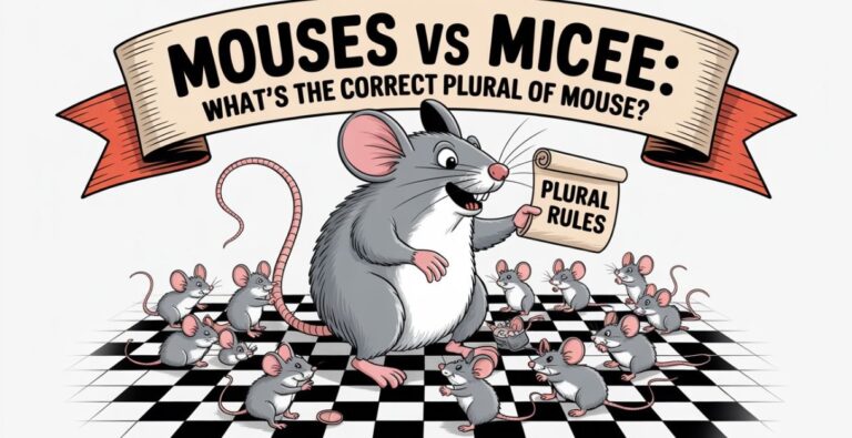 Mouses vs Mice: What’s the Correct Plural of Mouse? - grammerhint.com