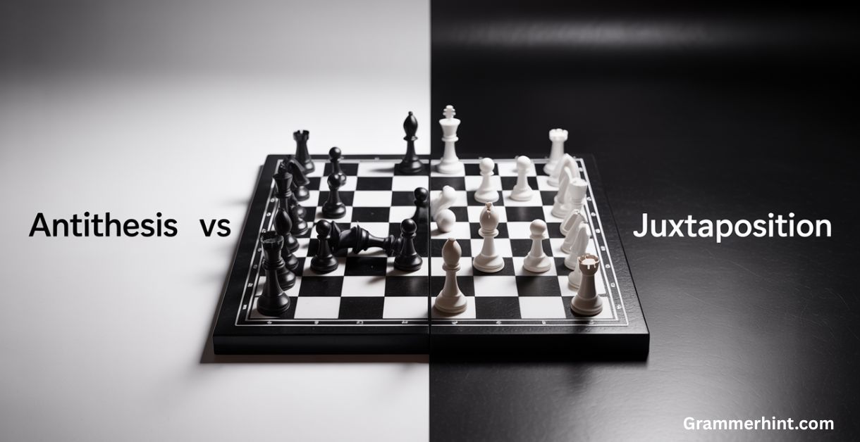 Antithesis vs Juxtaposition: What’s the Difference? - grammerhint.com